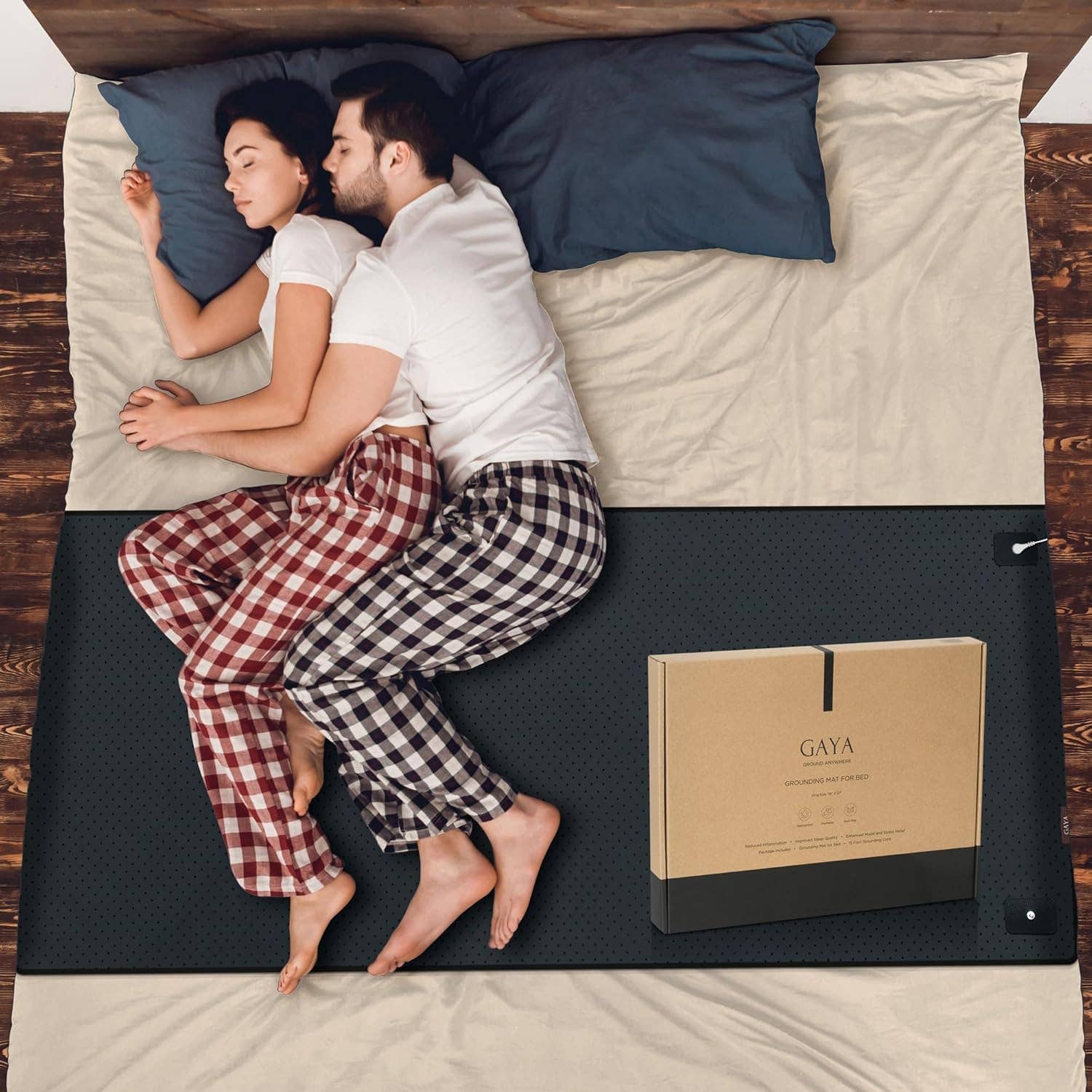 Leather Grounding Mat | Bed | Better Sleep & Inflammation – Mother's ...